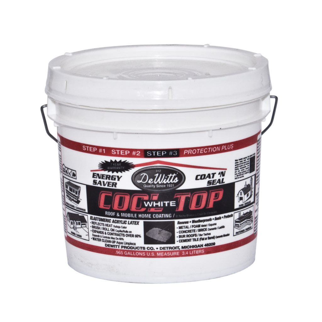 COOL-TOP WHITE ACRYLIC COATING | Dewitt Products